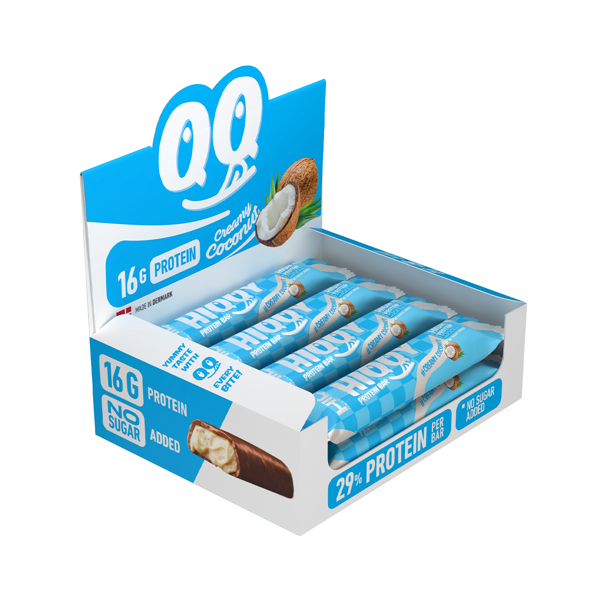 HIQ Hiqqy Protein Bar 12*55g – HIQ Nutrition